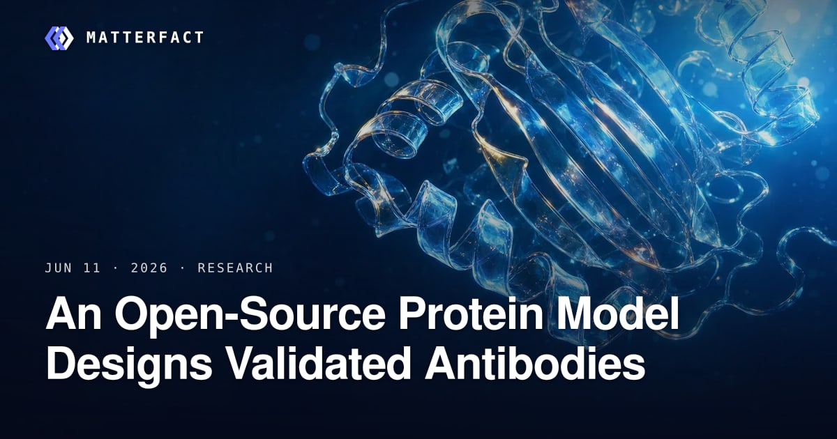 AI Drug Discovery - Week of June 11, 2026: An Open-Source Protein Model ...